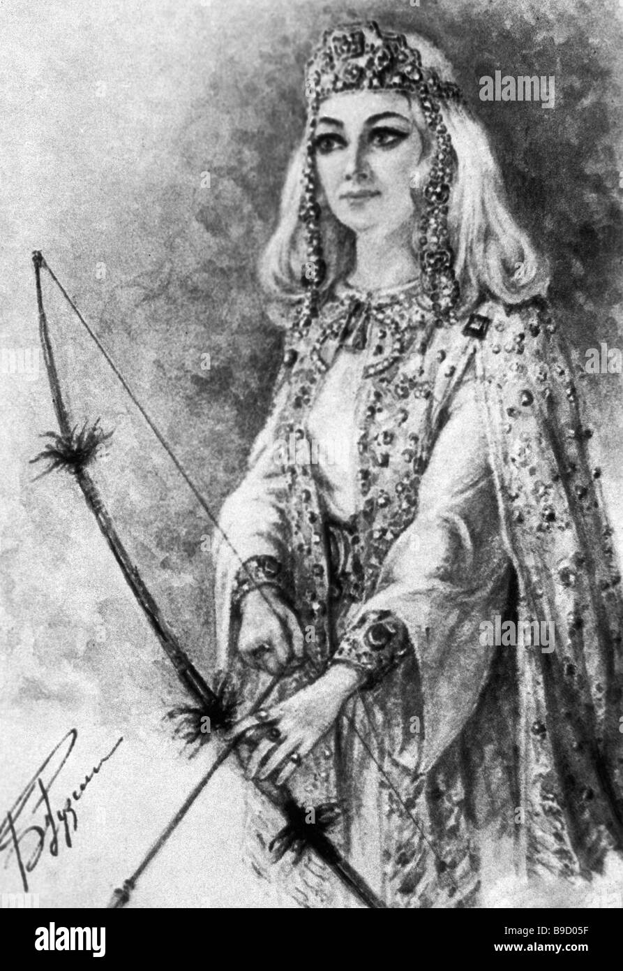 Pavel Skotar s portrait of the opera singer Bela Rudenko People s ...