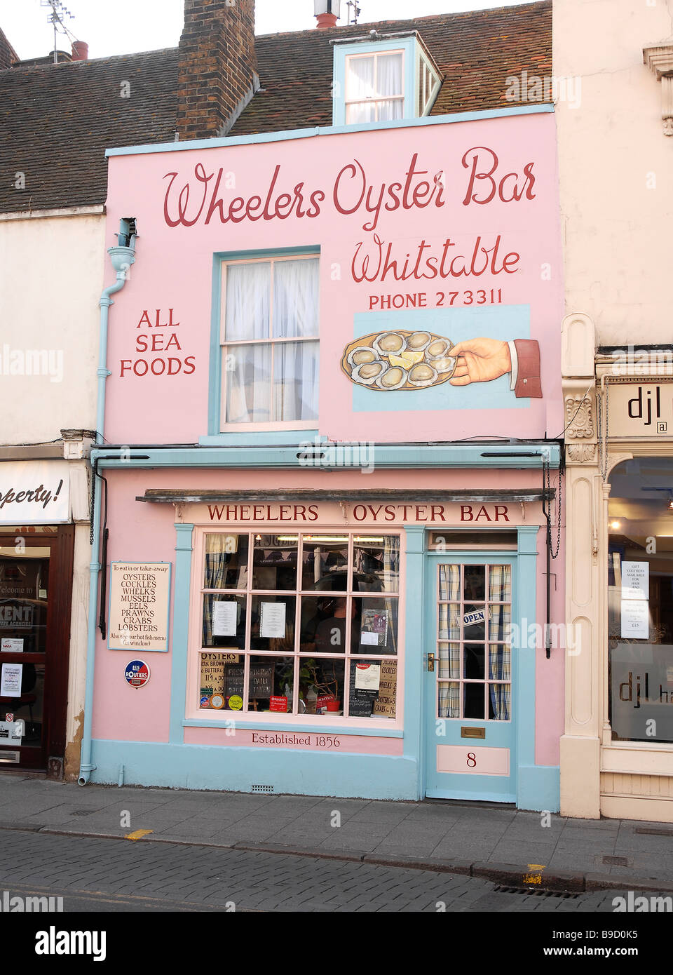 wheelers oyster bar whitstable high street Stock Photo - Alamy wheelers oyster bar whitstable high street Stock Photo - Alamy
