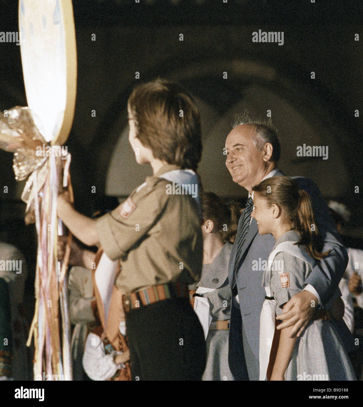 General Secretary of the CPSU Central Committee Mikhail Gorbachev ...