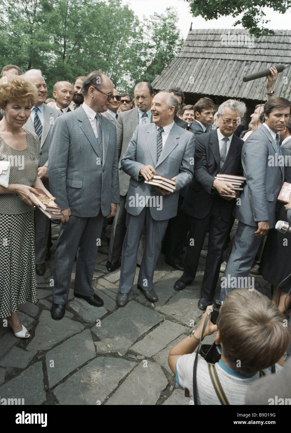 General Secretary of the CPSU Central Committee Mikhail Gorbachev ...