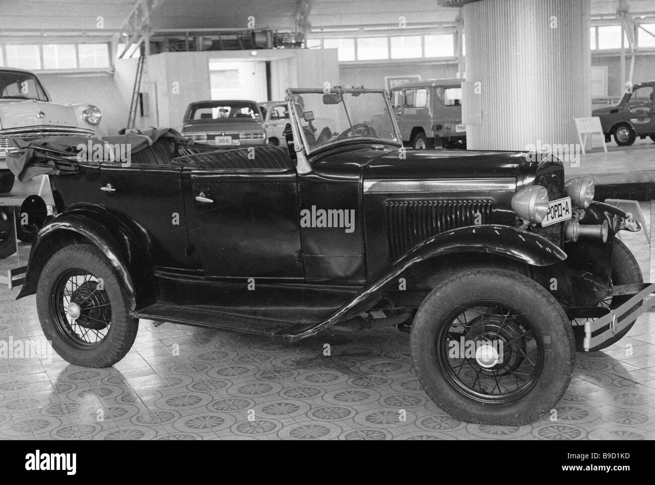 The first Soviet car Ford A 1930 1932 Museum of the Moscow Automobile ...