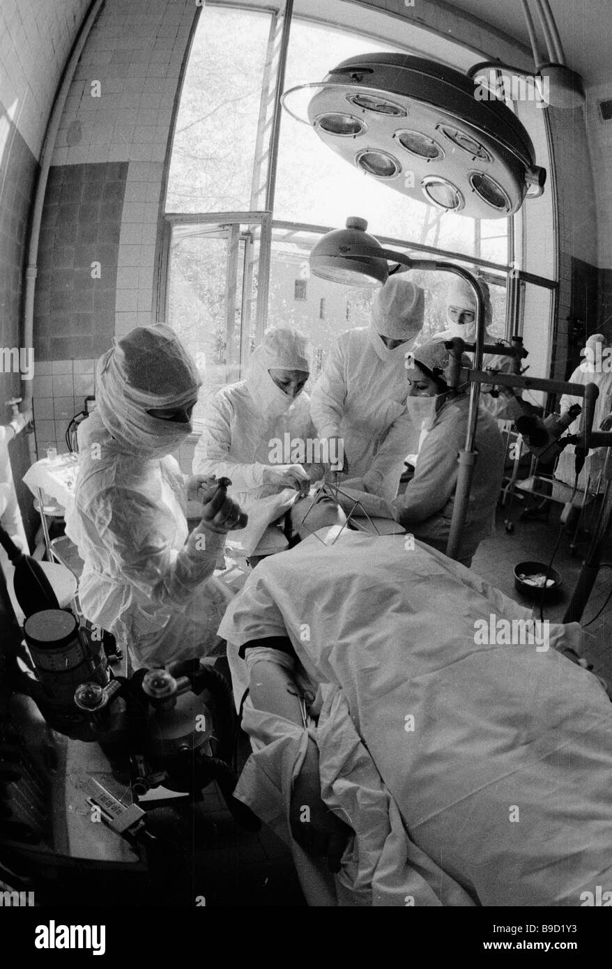 Eye surgery in the Moscow based Helmholtz Ophthalmology Research ...