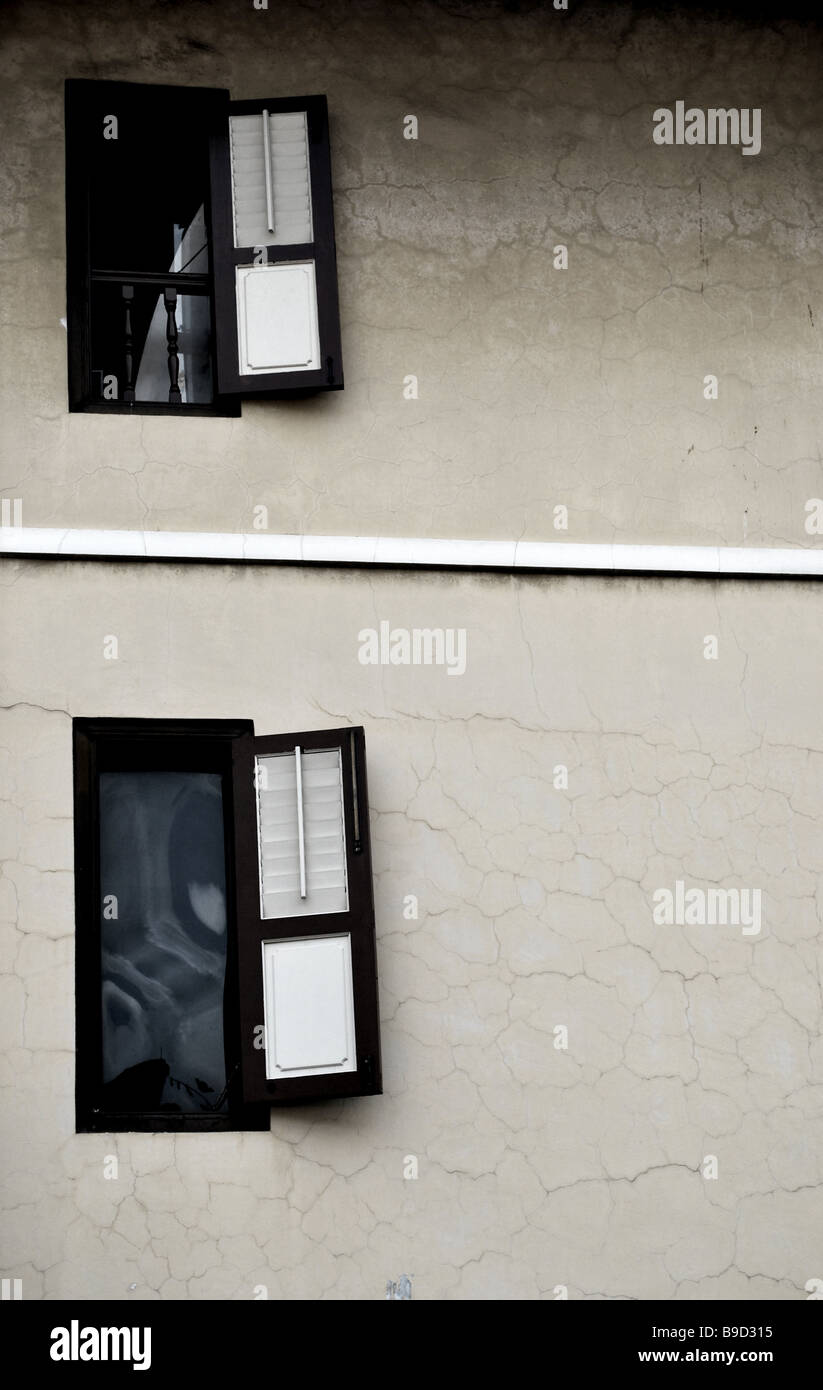 Shuttered window looking out hi-res stock photography and images - Alamy