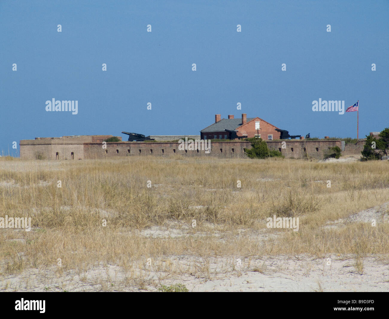 Fort Clinch State Park Florida historical site Stock Photo - Alamy