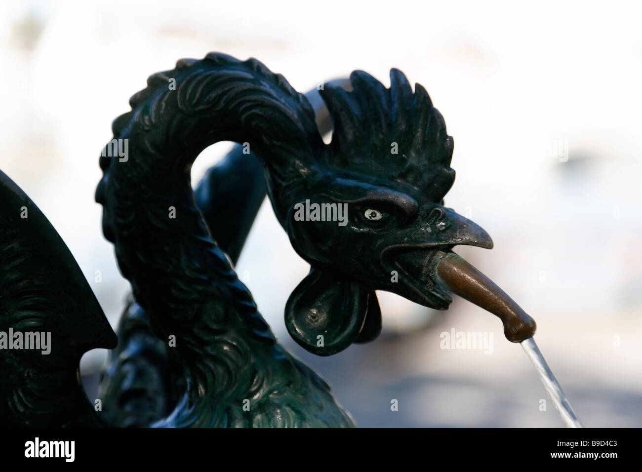 Basilisk fountain Basel Canton Basel Stadt Switzerland Stock Photo - Alamy