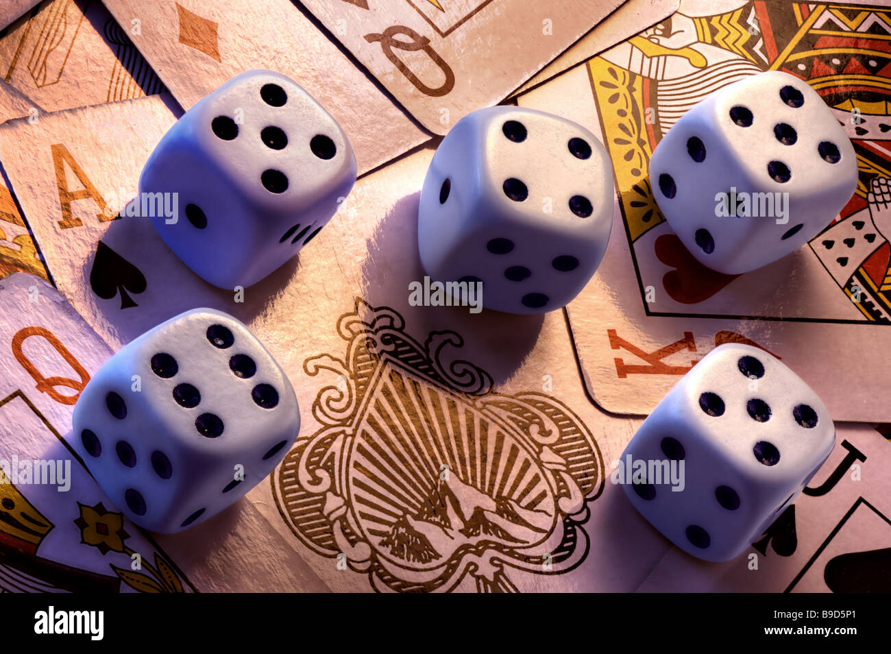 5 Dice High Resolution Stock Photography and Images - Alamy