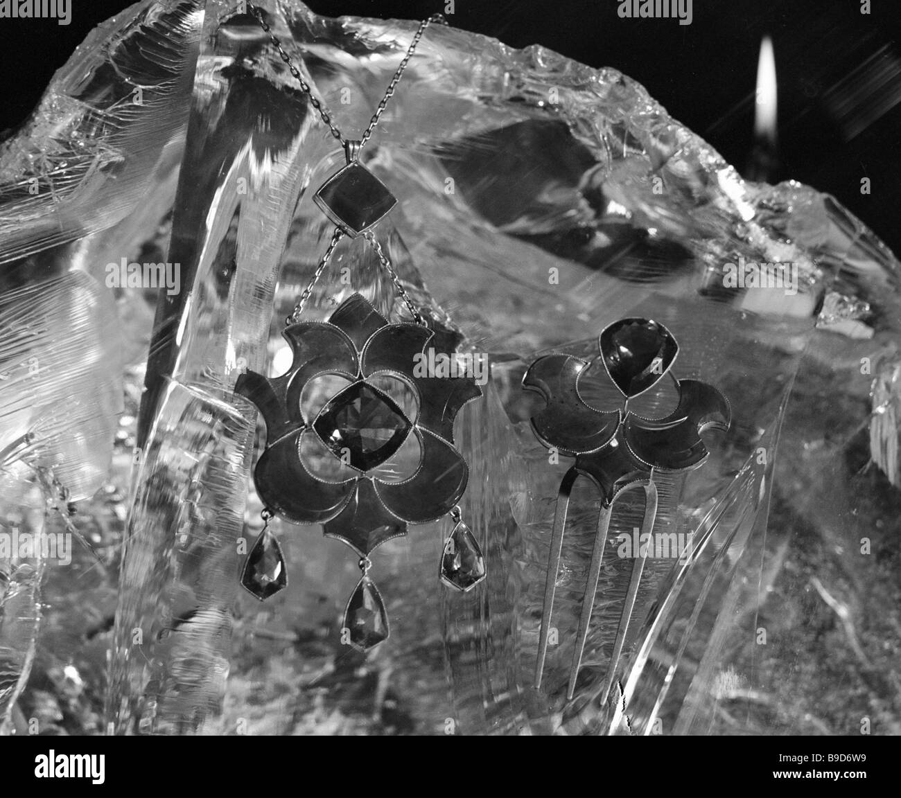 These jade jewels come from the Sapphire factory Moscow Stock Photo - Alamy