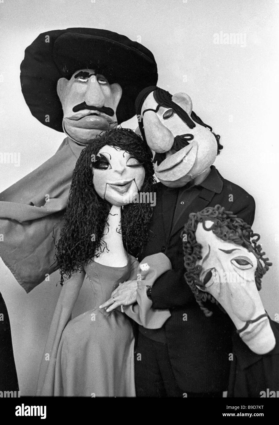 These puppets appear in Garavelli Azeri Puppet Theatre production Stock ...