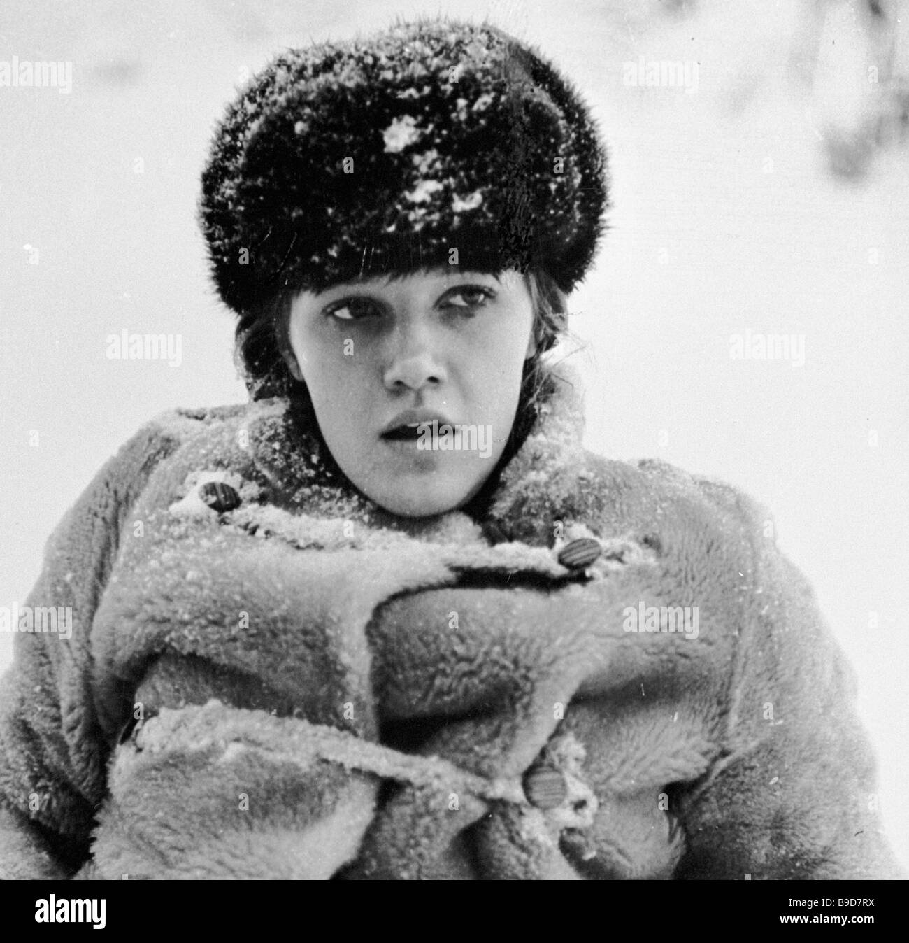 Yelena Proklova as the Teacher in the film The Key That Should Not Be ...