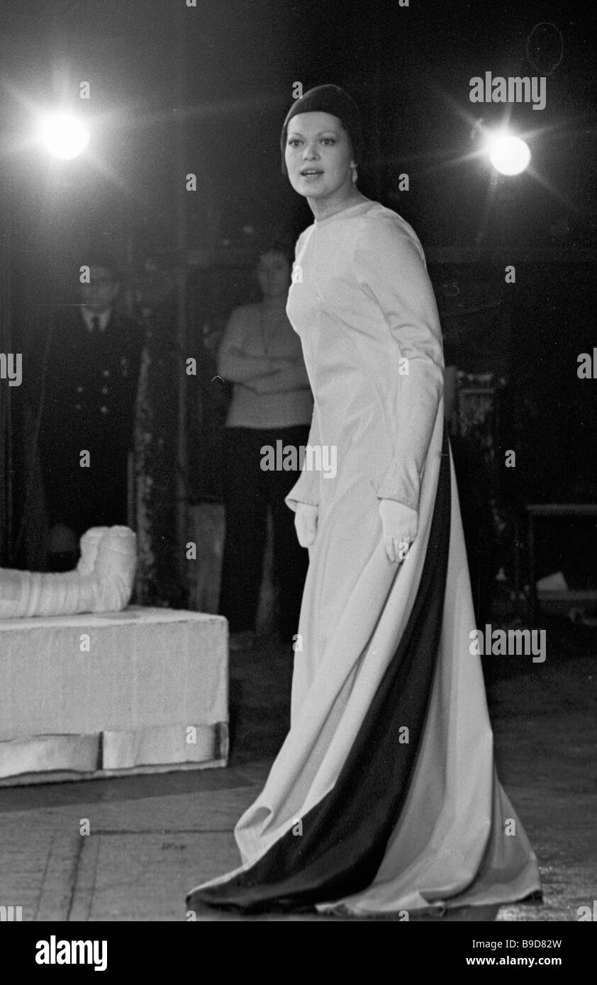 Estonian theater and film actress Elle Kull Stock Photo - Alamy