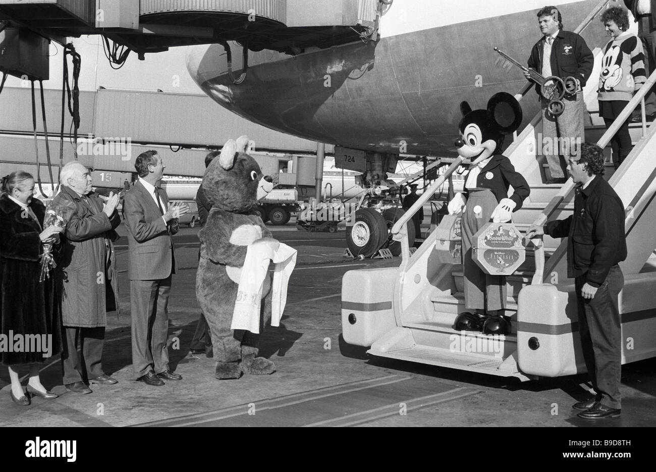Official meeting of the Walt Disney Company Vice President Roy Disney ...