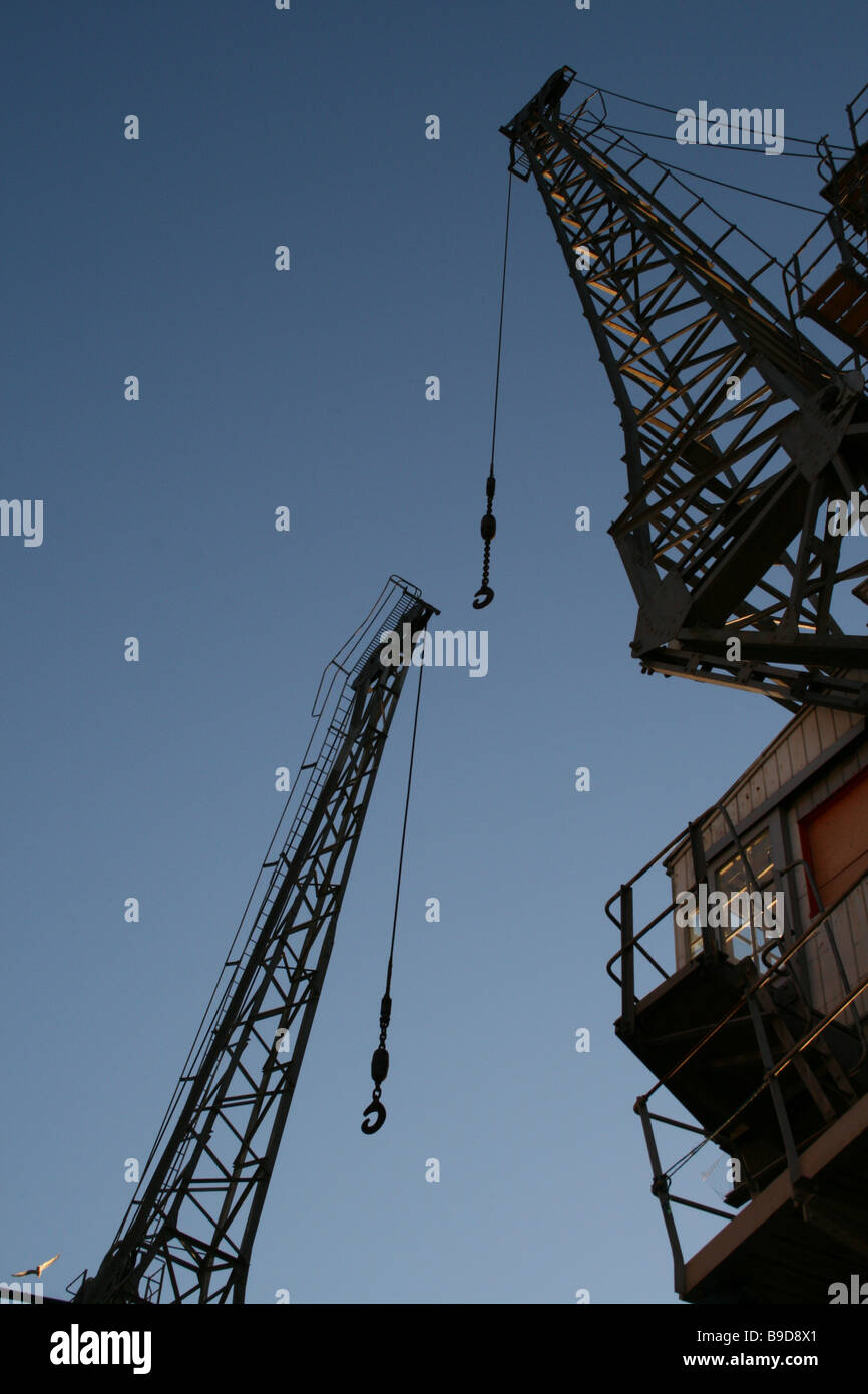 Floating Industrial Cranes High Resolution Stock Photography and Images ...