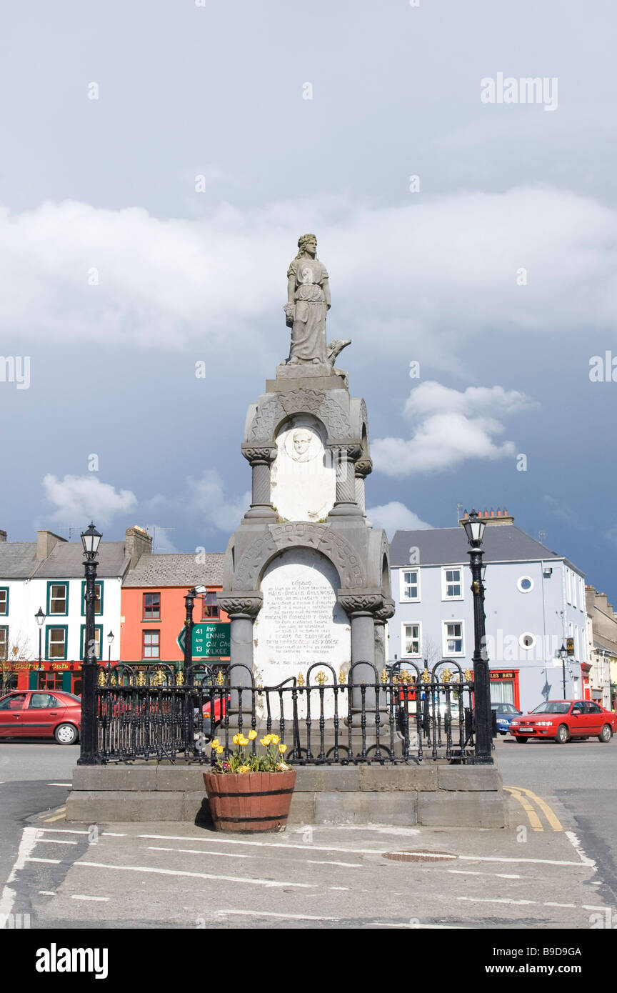 The monument to the manchester martyrs in kilrush county clare ireland ...