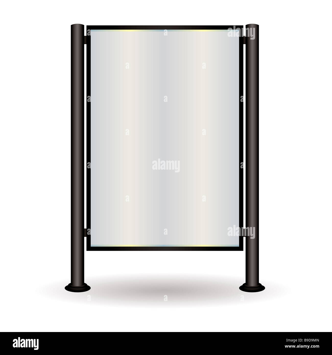 Street sign with space to add your own advert of text in blank space ...