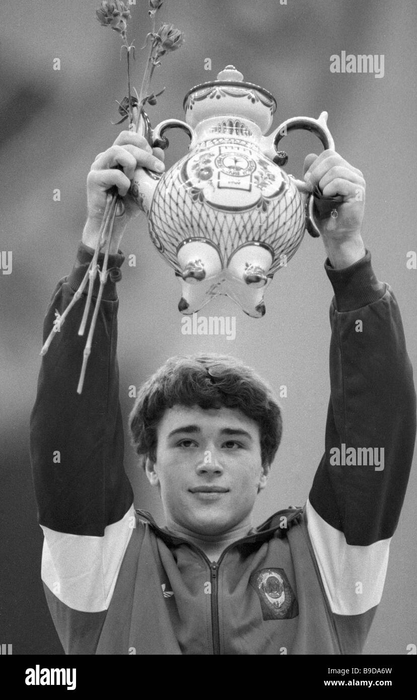 Absolute winner of 12th international artistic gymnastics tournament ...