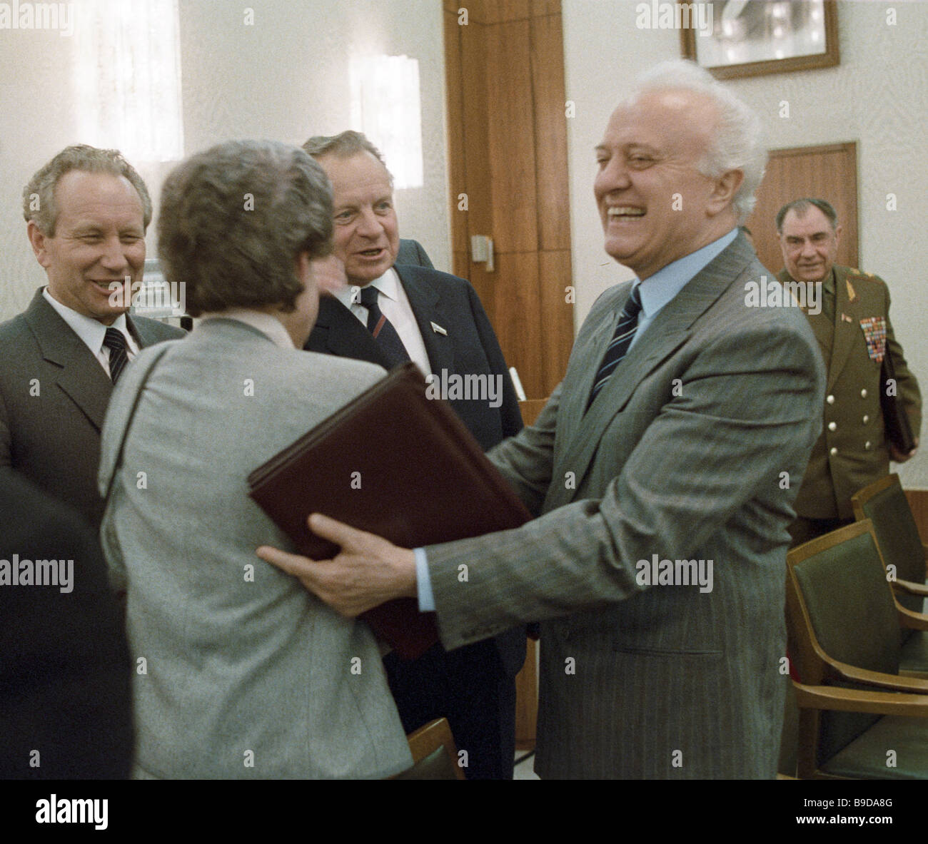 Members of the Presidium of the U S S R Supreme Soviet Parliament ...