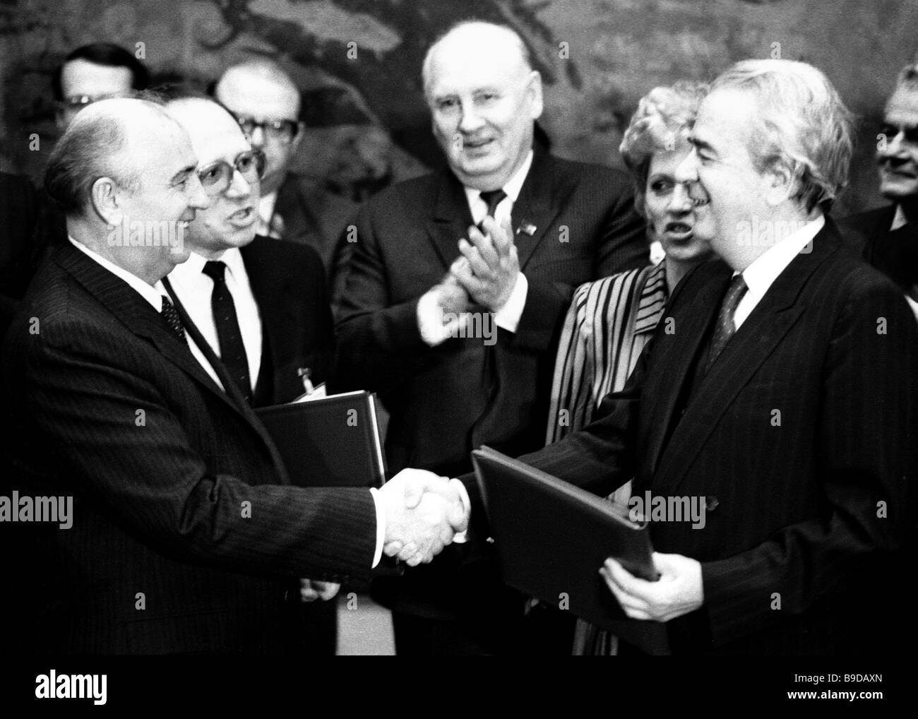 Mikhail Gorbachev General Secretary of the C P S U Central Committee ...