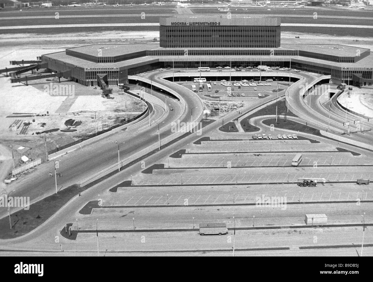 The Sheremetyevo 2 international airport Moscow Stock Photo - Alamy
