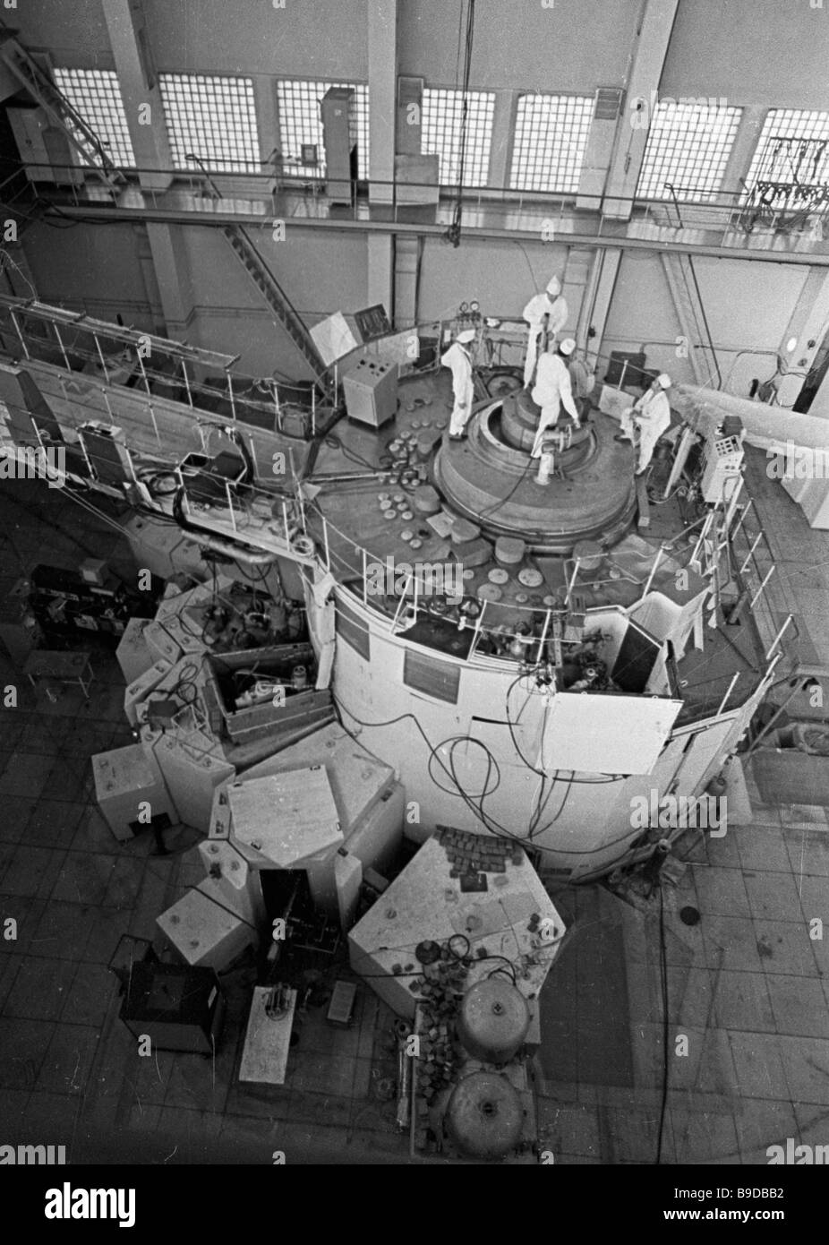 Nuclear reactor at the Nuclear Physics Institute of the Kazakh SSR ...