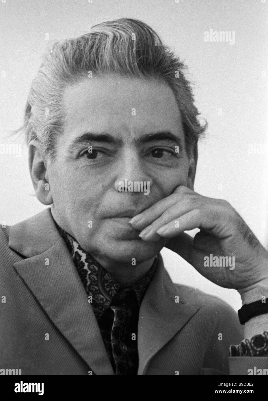 People s Artist of the U S S R Arkady Raikin Stock Photo - Alamy