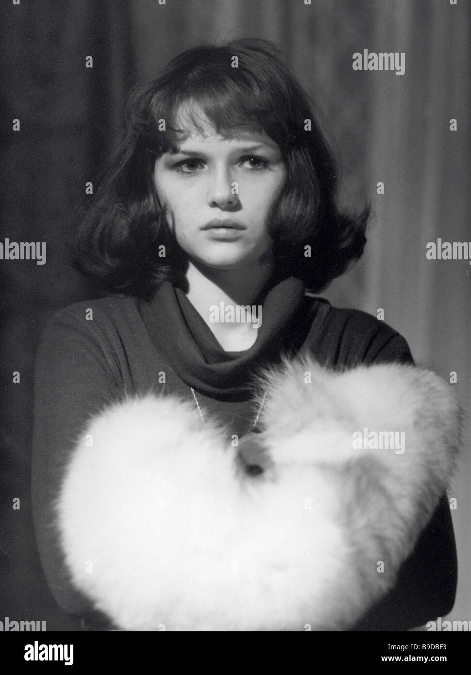 Actress Alexandra Yakovleva in feature film Air Crew directed by ...