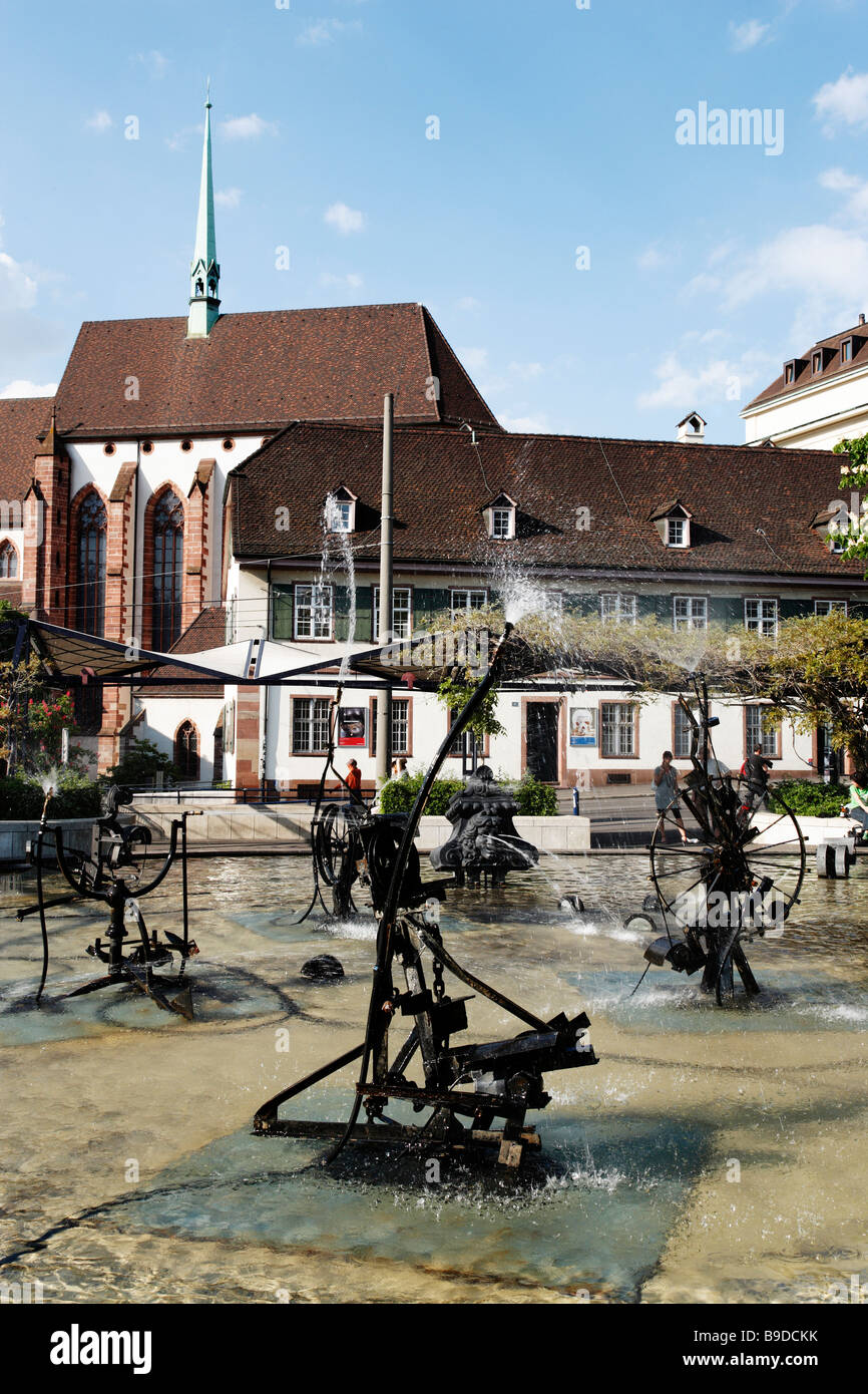 Jean Tinguely fountain carnival fountain Historical museum in ...