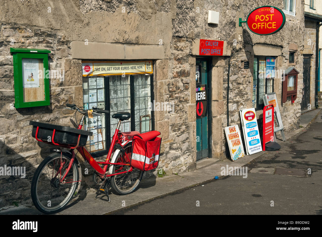 Calver village small rural hi-res stock photography and images - Alamy