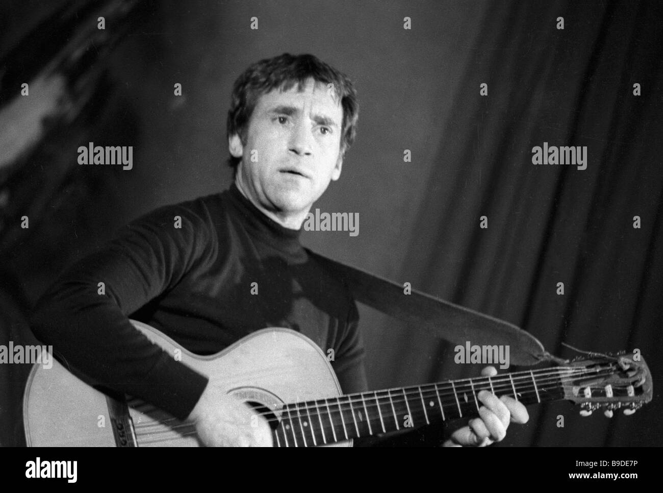 Theater and film actor Vladimir Vysotsky winner of the State Prize ...