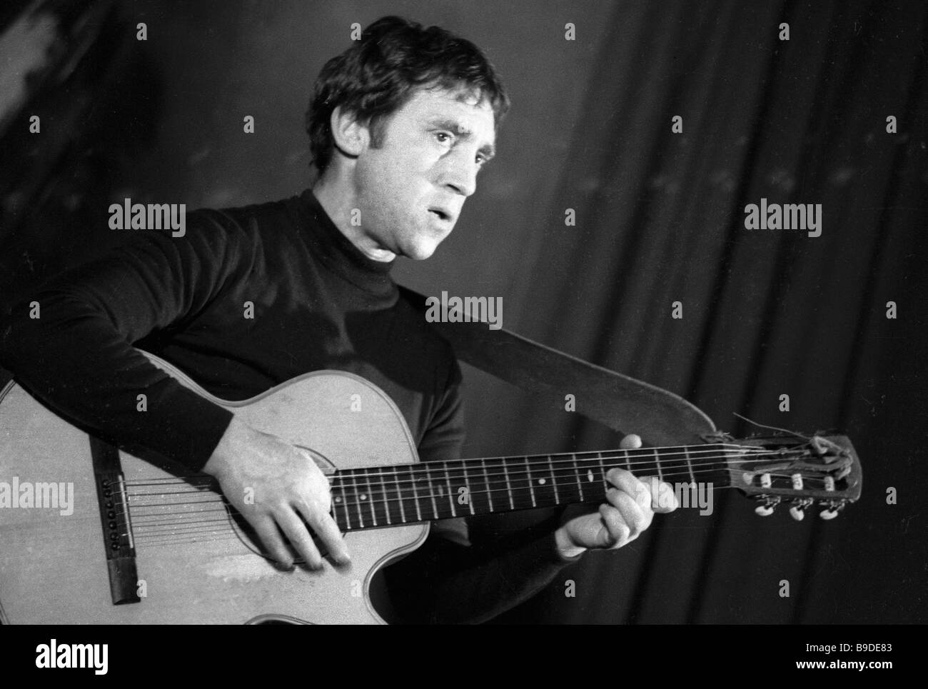 Theater and film actor Vladimir Vysotsky winner of the State Prize ...
