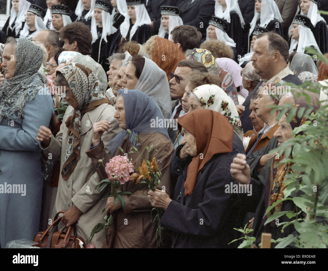 The service commemorating the 1000th anniversary of the baptism of Rus ...