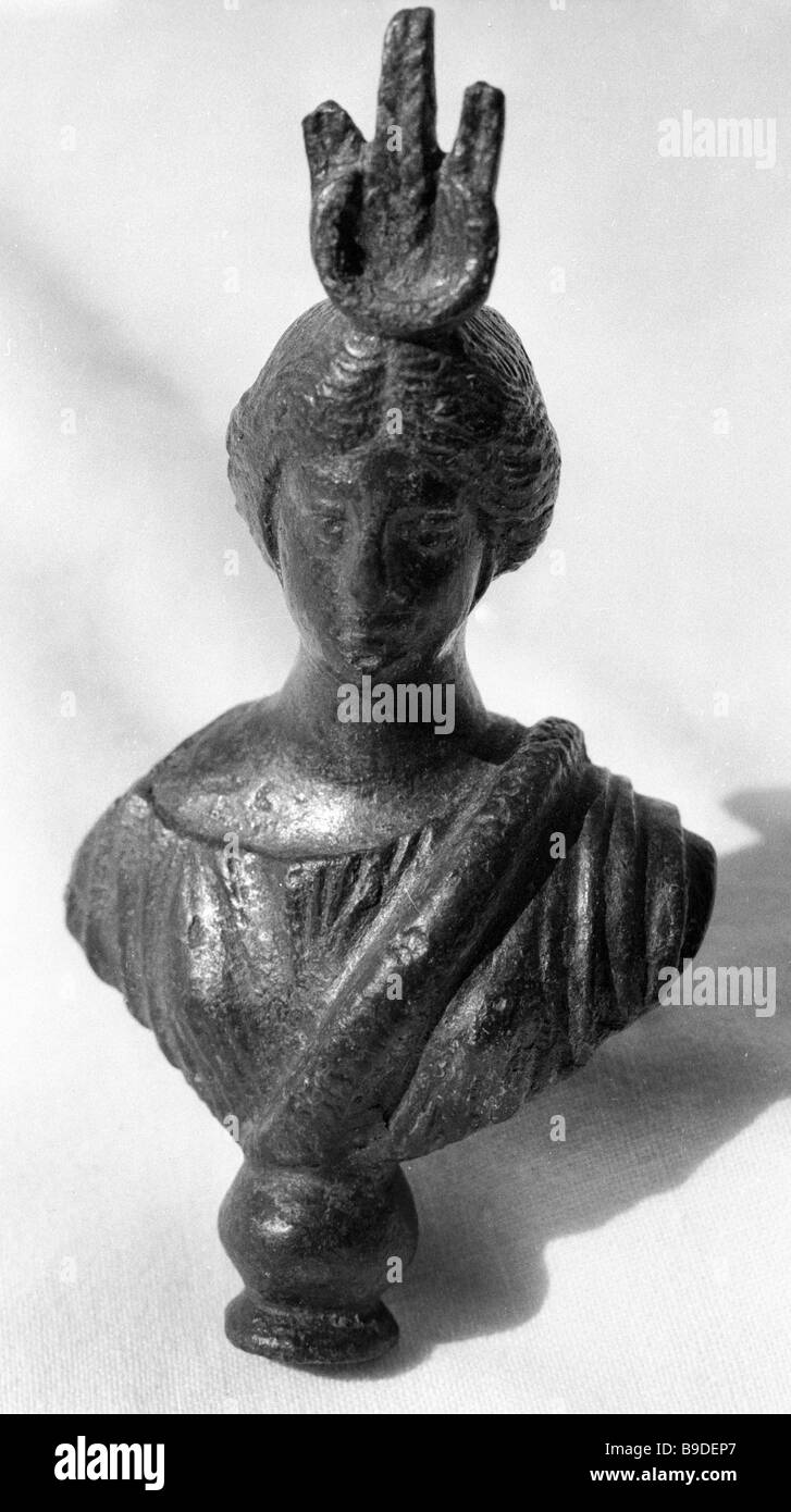 This bronze bust of Aphrodite as Isis 3rd century A D is among the gems ...