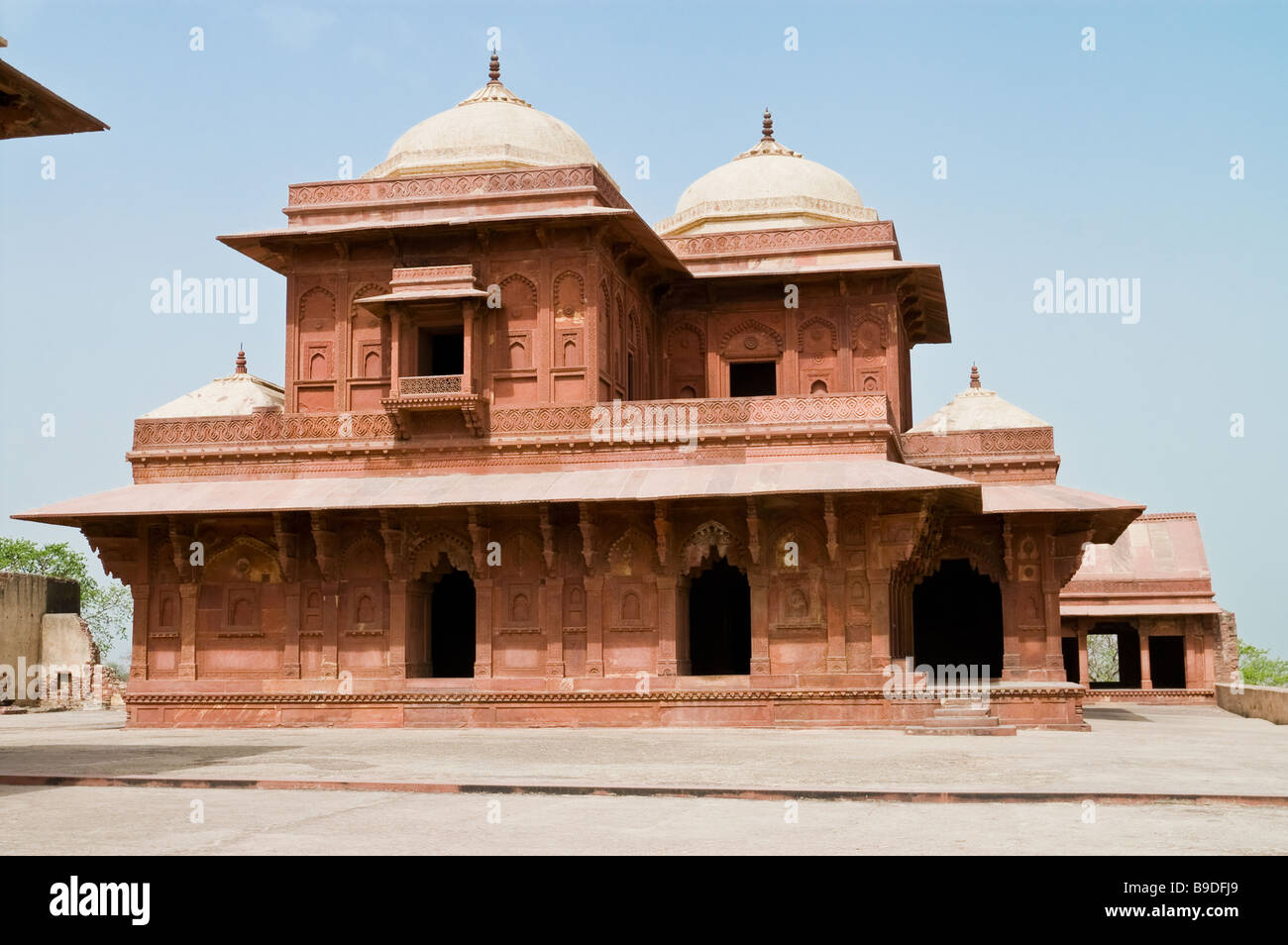 Raja Birbal's house. Fatehpur Sikri, Uttar Pradesh, India Stock Photo ...