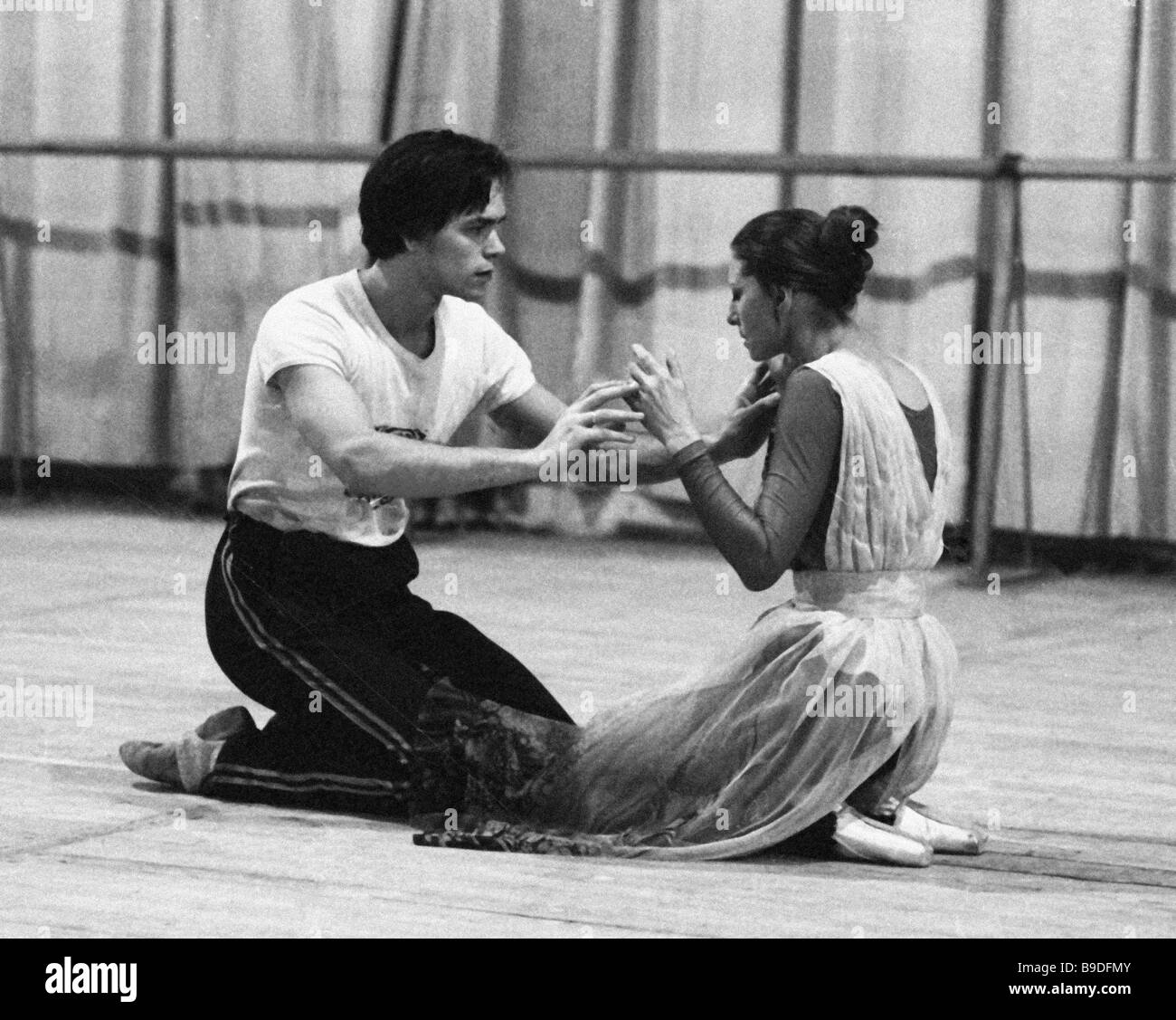 Maya Plisetskaya People s Actress of the USSR and Viktor Barykin ...