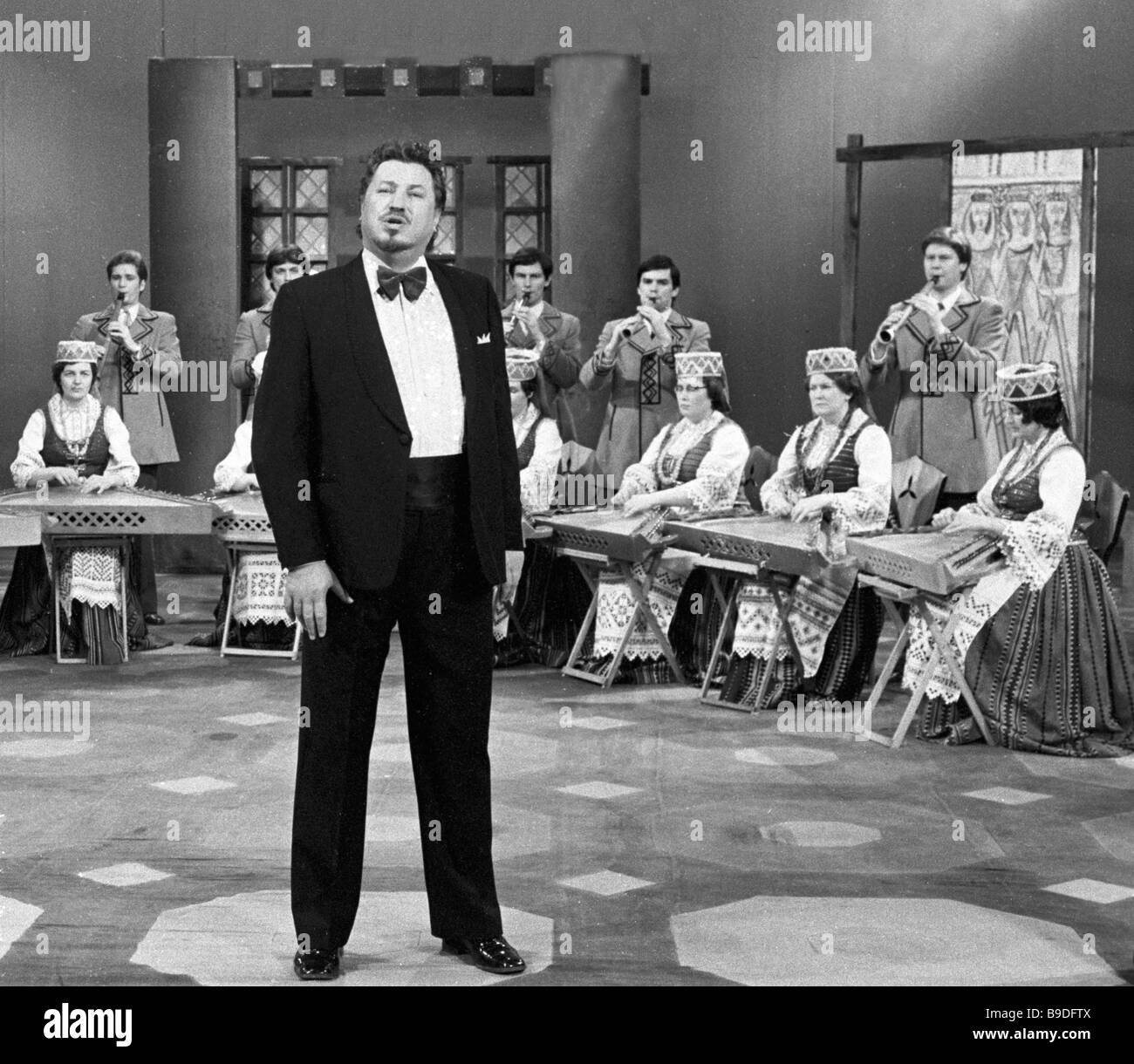 People s Artist of the USSR Virgilius Noreika singer with the State ...