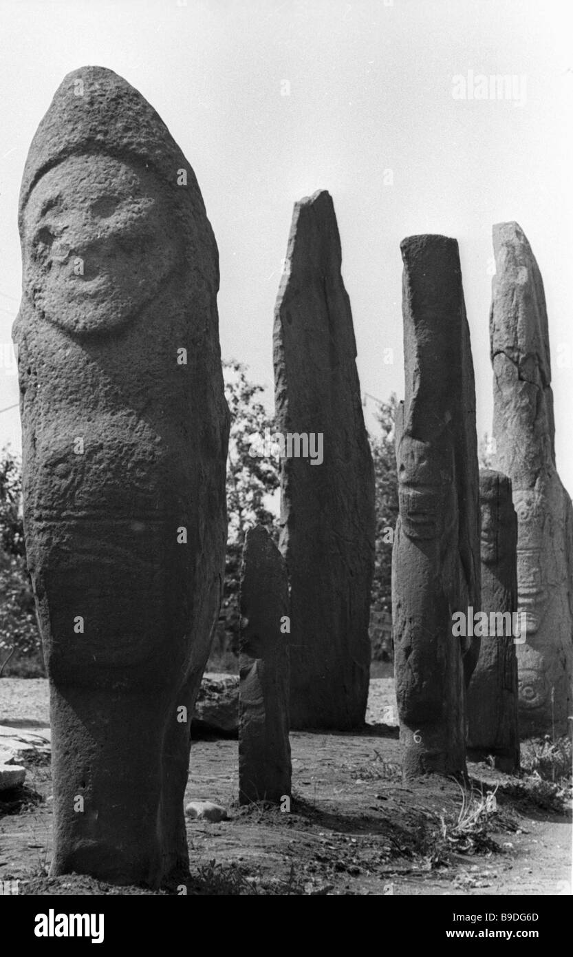 Sculptures created more than 40 centuries ago by the ancestors of the ...