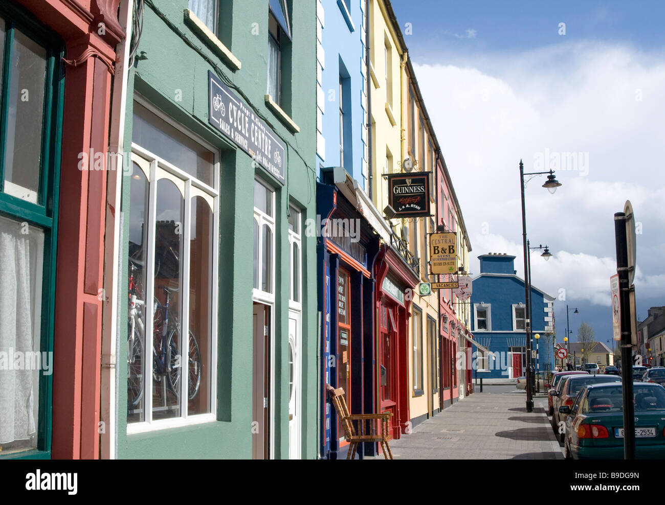 Henry Street in Kilrush County Clare Ireland Stock Photo - Alamy