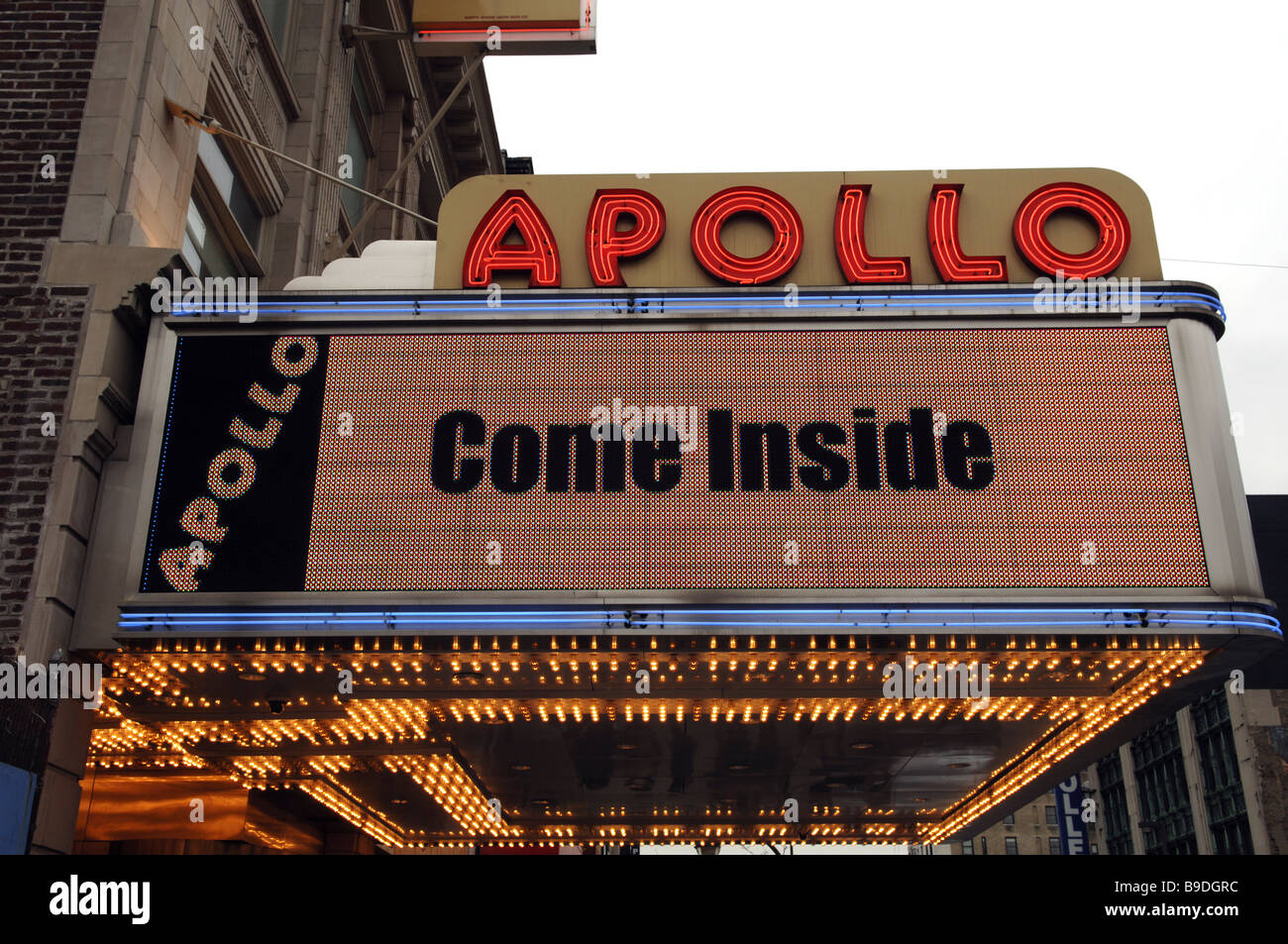 The World Famous Apollo Theater on West 125th Street in the New York ...