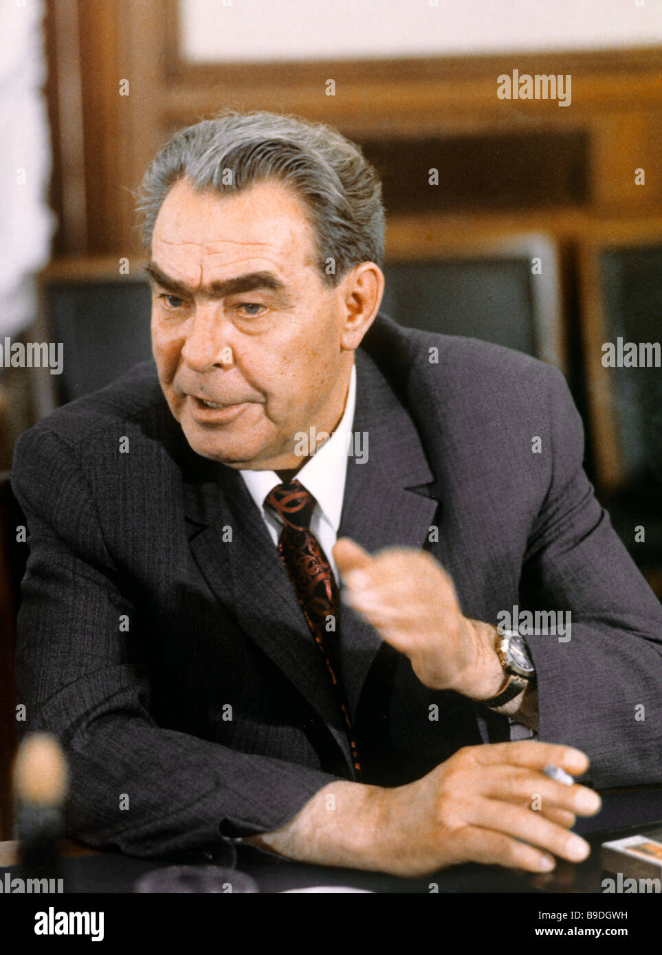 Leonid Brezhnev Member of the Politburo of the Soviet Communist Party s ...