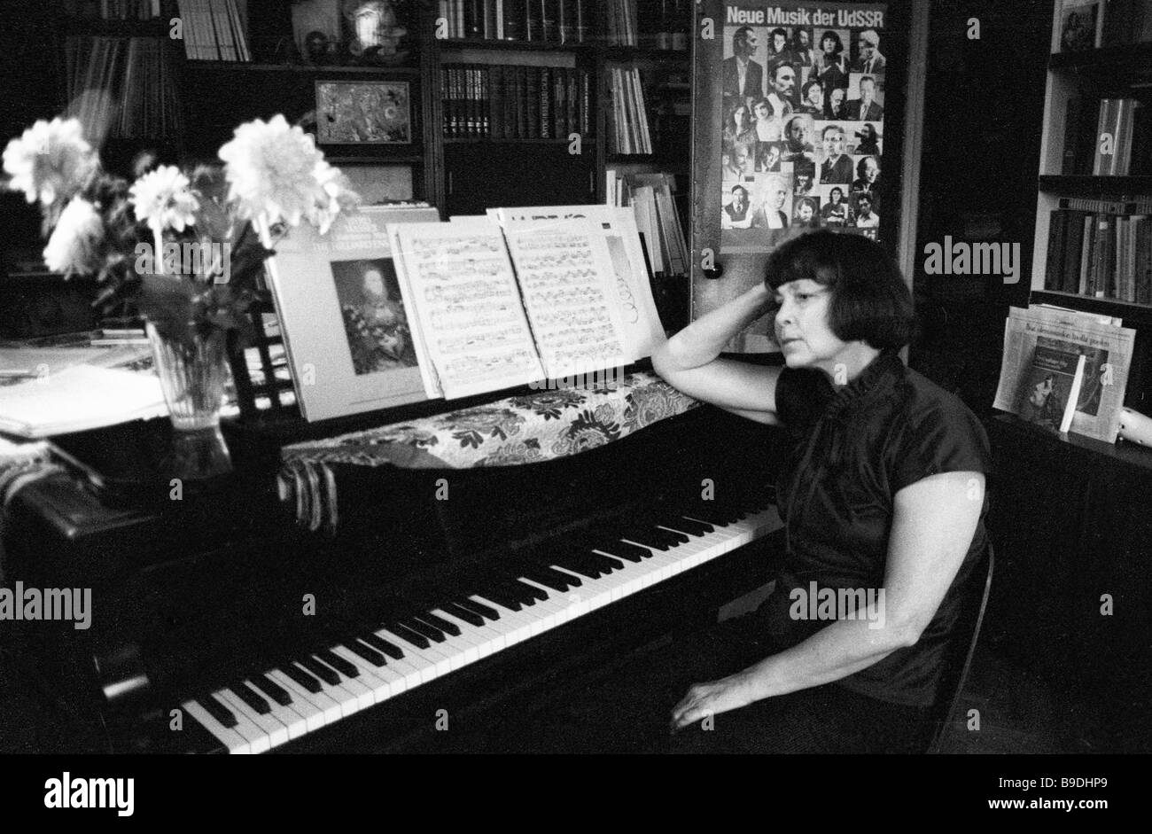 Composer Sofya Gubaidullina Stock Photo - Alamy