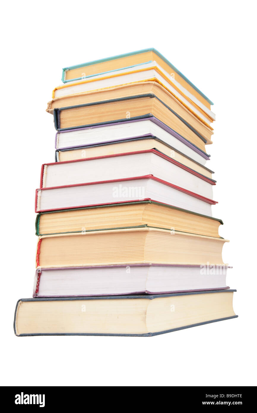 Big stack of books 2 Stock Photo - Alamy