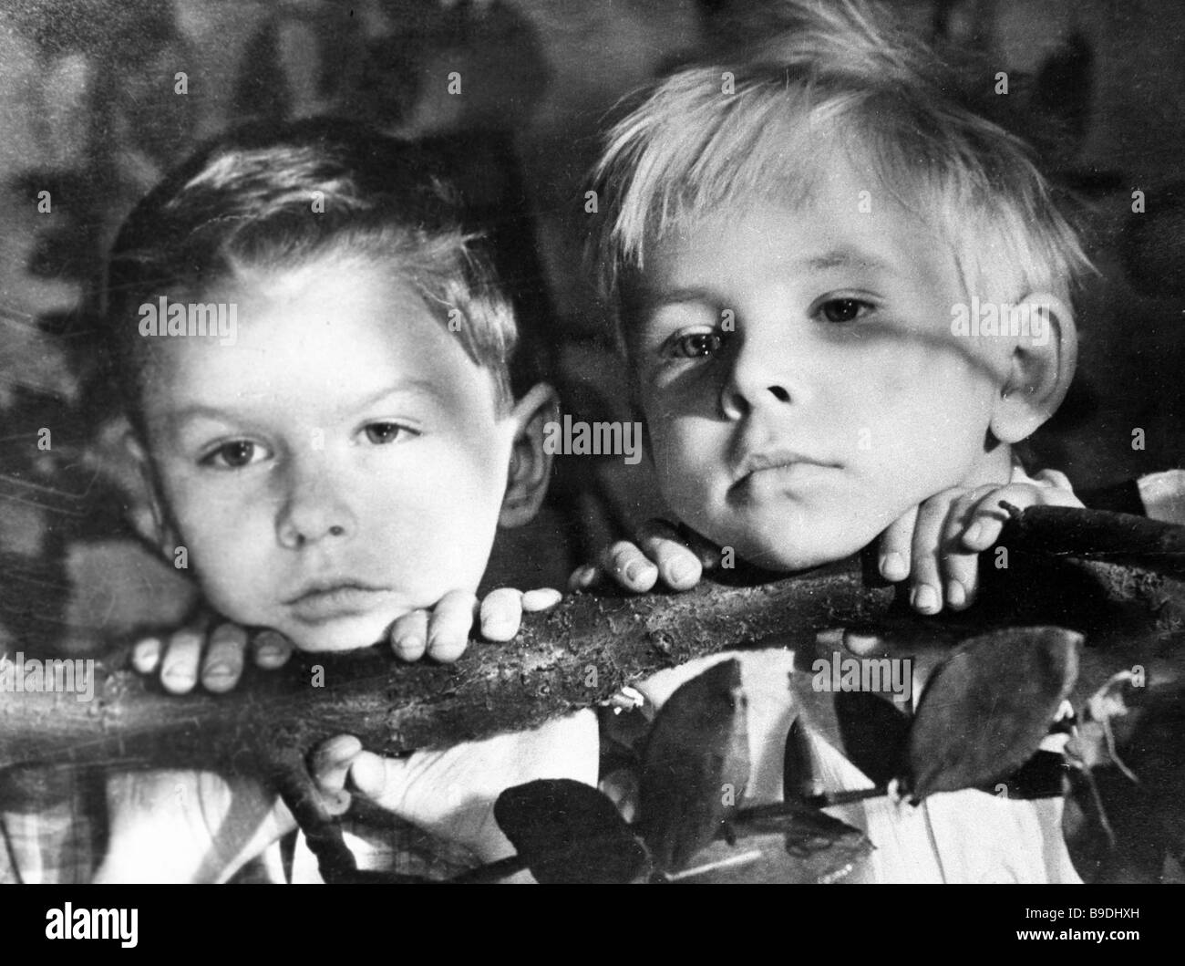 A scene from Georgy Danelia s feature film Seryozha Stock Photo - Alamy