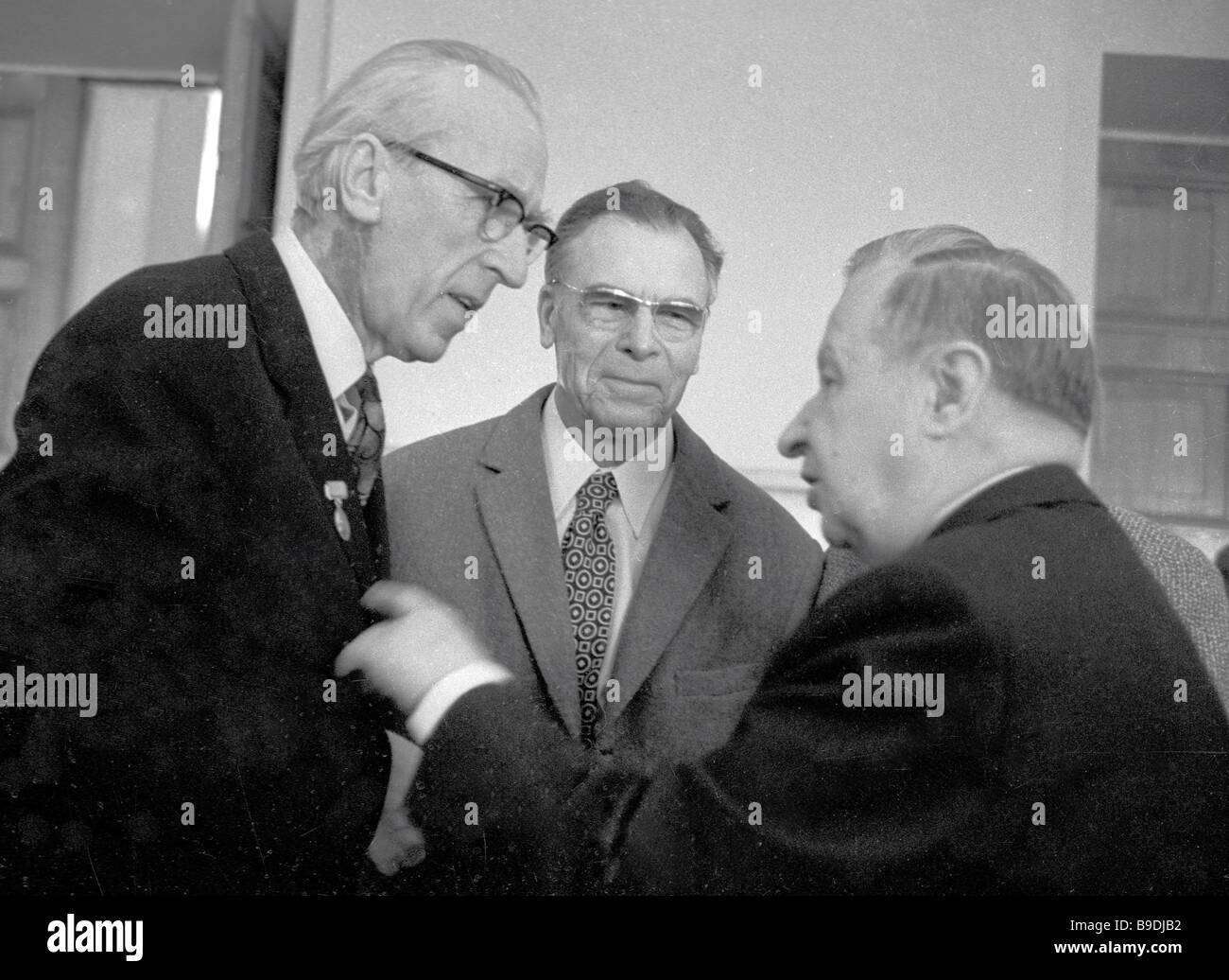 People s Artiste of the USSR composer Dmitry Kabalevsky left People s ...