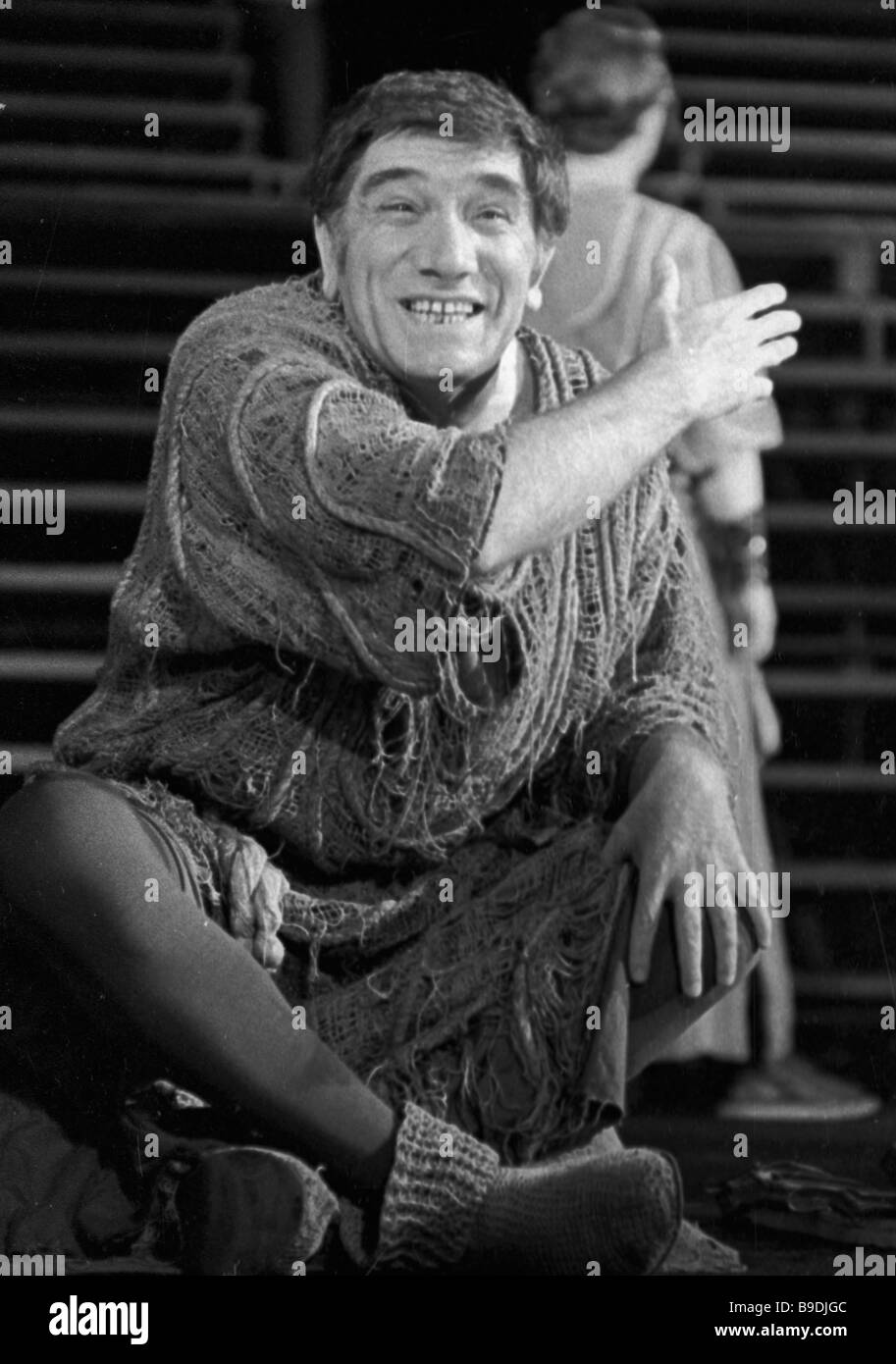 Famed Soviet actor Armen Dzhigarkhanyan as Socrates in Edvard Radzinsky ...