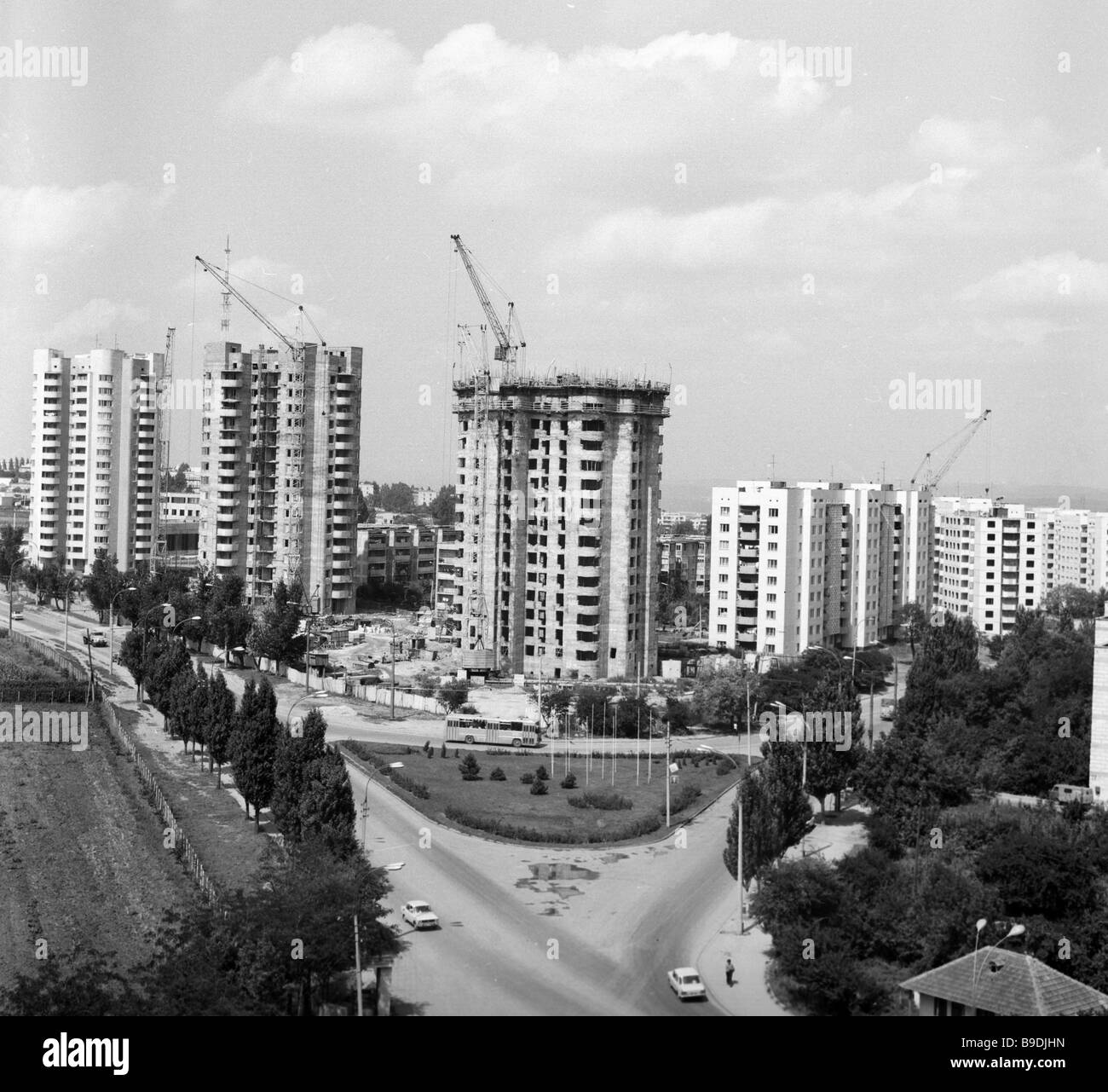 Residential house construction in Chisinau Moldova s capital Stock Photo - Alamy