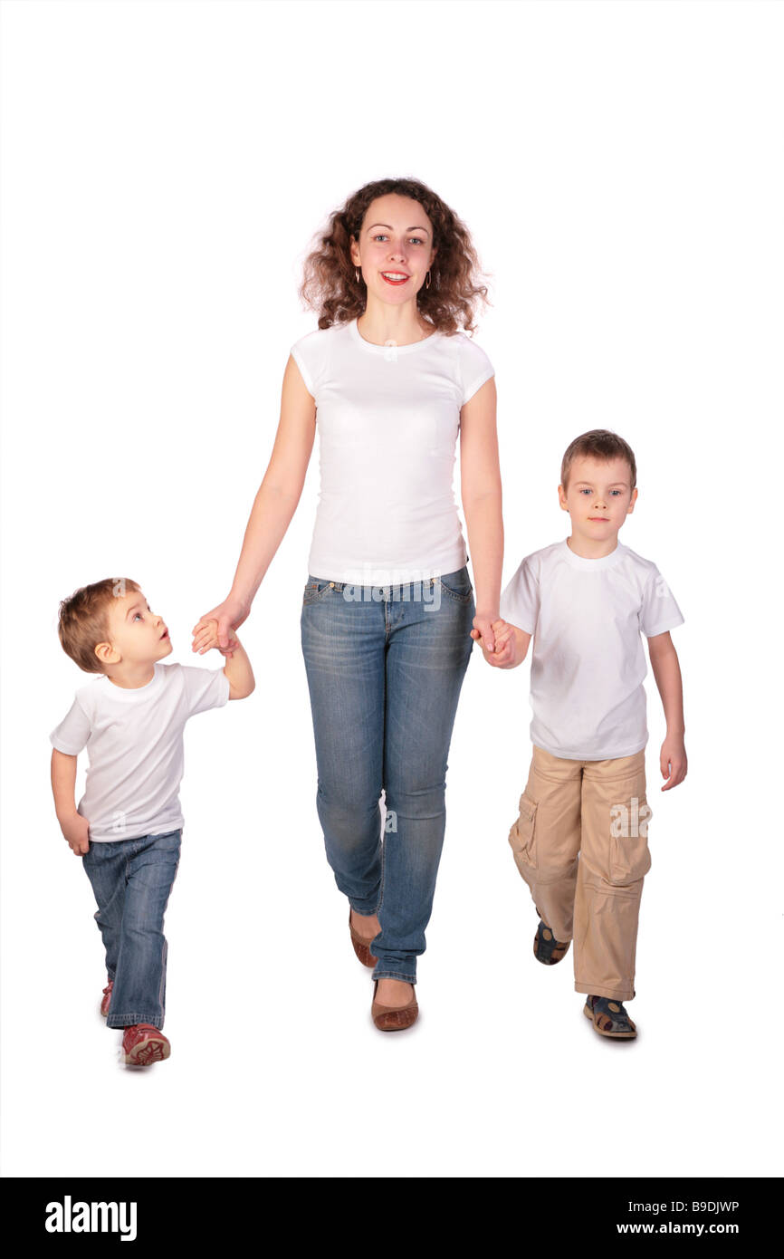 Three People Stands Cut Out Stock Images & Pictures - Alamy