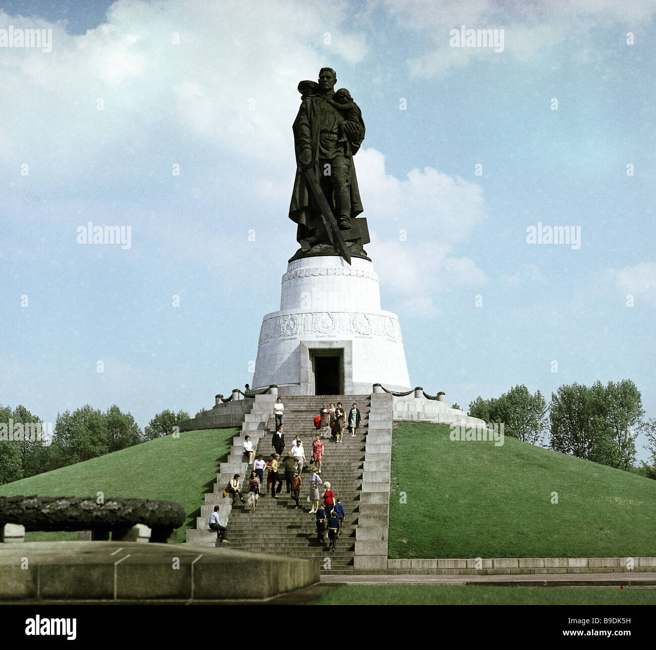 The Soviet Liberator Soldier Monument in Treptow Park Berlin Yevgeny ...