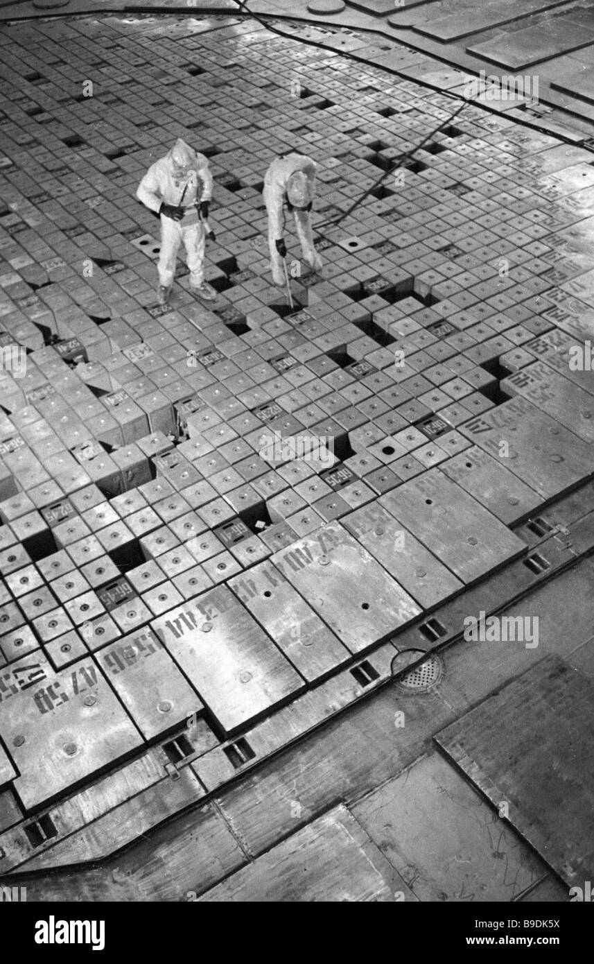 In the central chamber of the first power generating unit at the ...