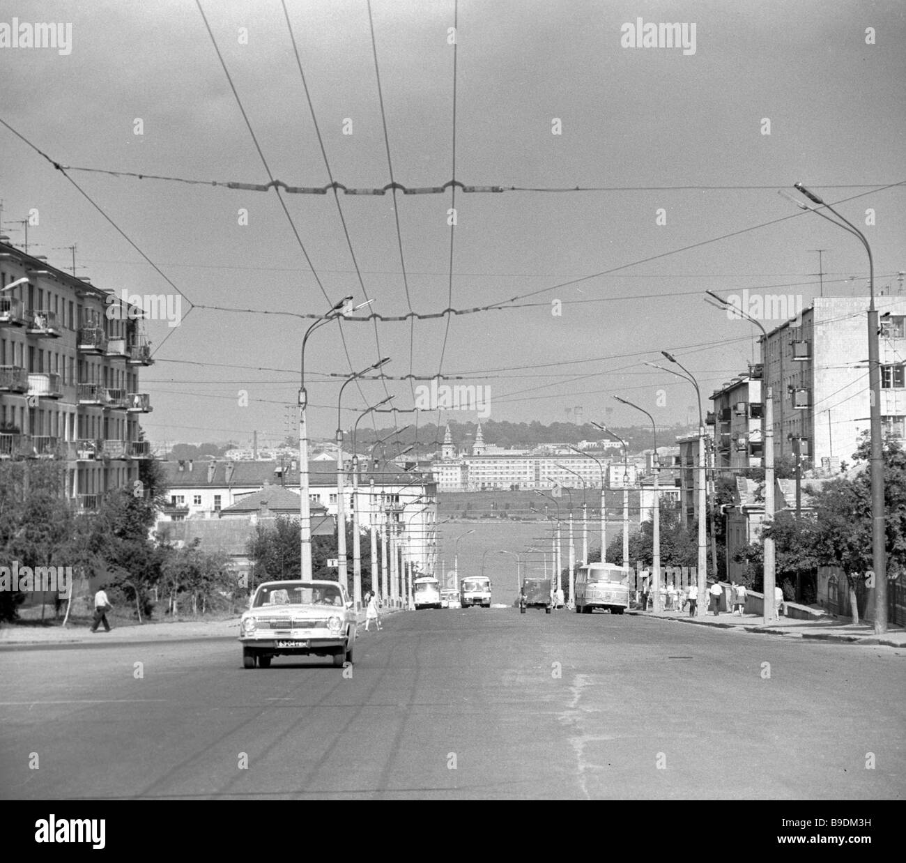 View of the city of Ternopol Stock Photo - Alamy