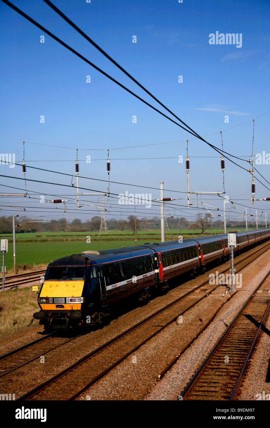 National Express 82227 High Speed Electric Train East Coast Main Line ...