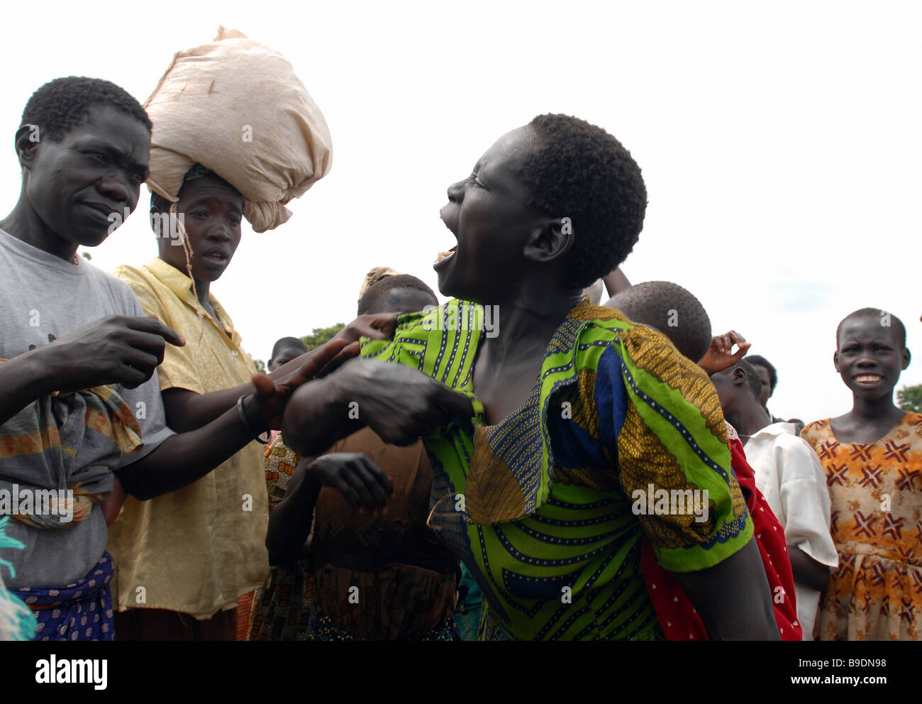 Refugee camp in Kitgum, Uganda Stock Photo - Alamy